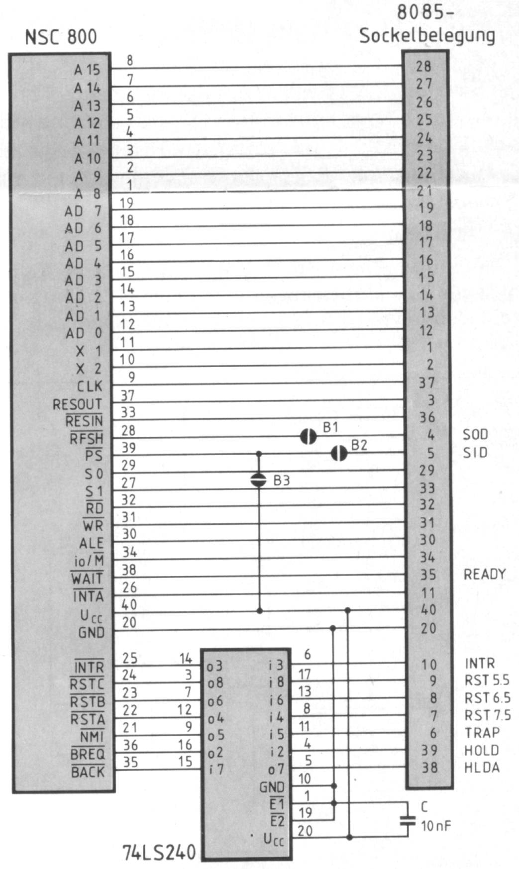 Elektronik 84 – NSC800-Adapter – mfa|8085